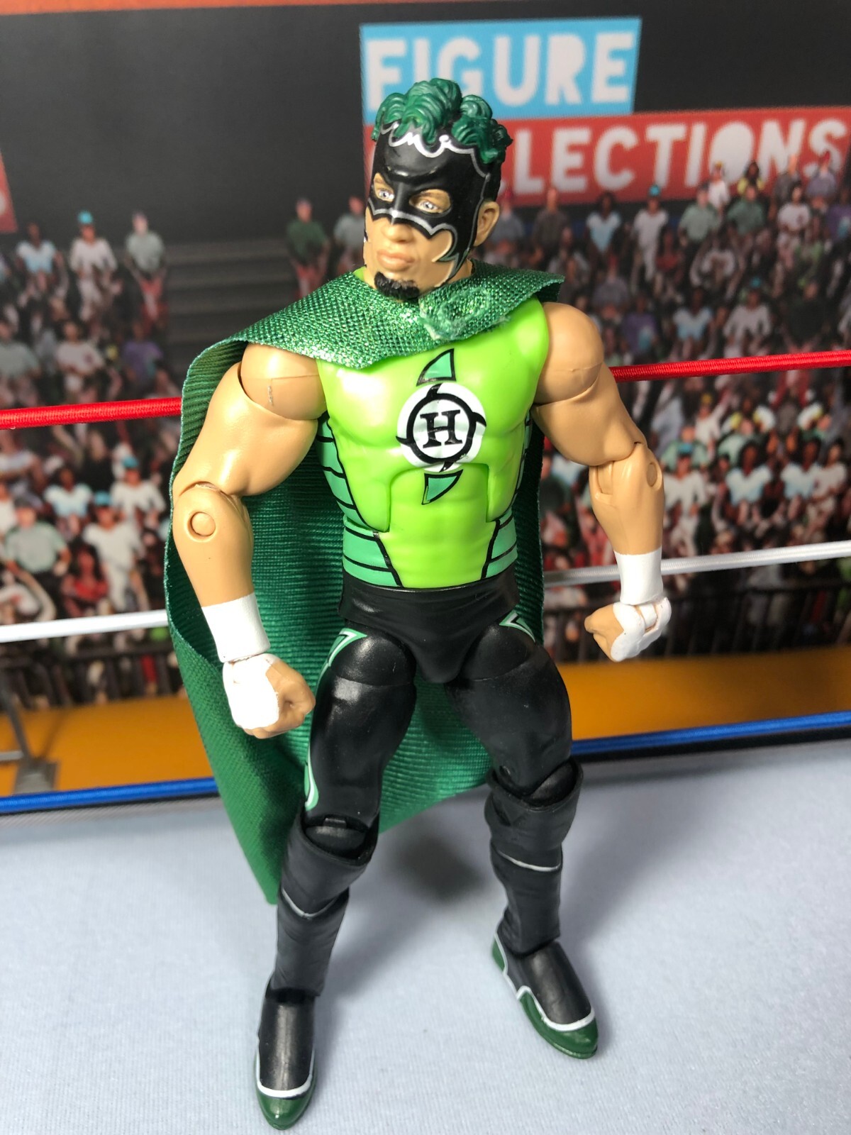WWE Wrestling Mattel Elite Series 75 The Hurricane Helms FIgure & Cape ...
