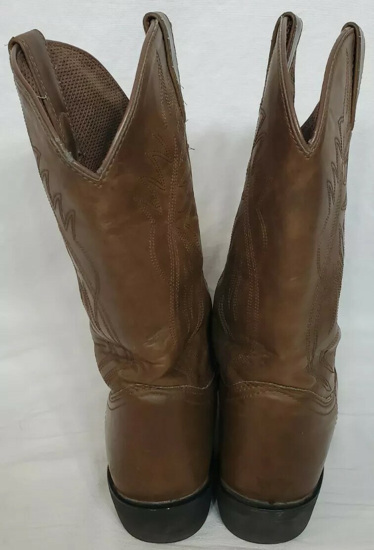 Mens Justin Butch Farm & Ranch Western Cowboy Slip-on Boots JB1100 size ...