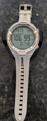 Cressi Goa Dive Watch Computer Air/Nitrox, Freediving, Gage, white ...