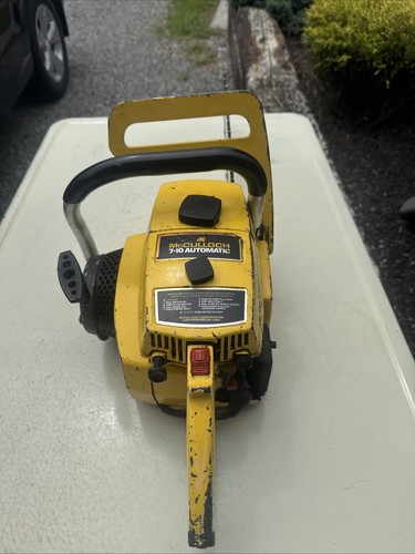 McCULLOCH 7-10 AUTOMATIC Chainsaw | eBay