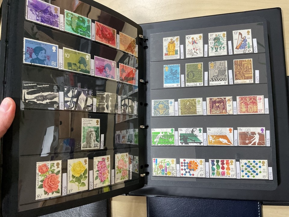 GB stamps. + presentation packs. QV on. Large lot. W/24 | eBay UK