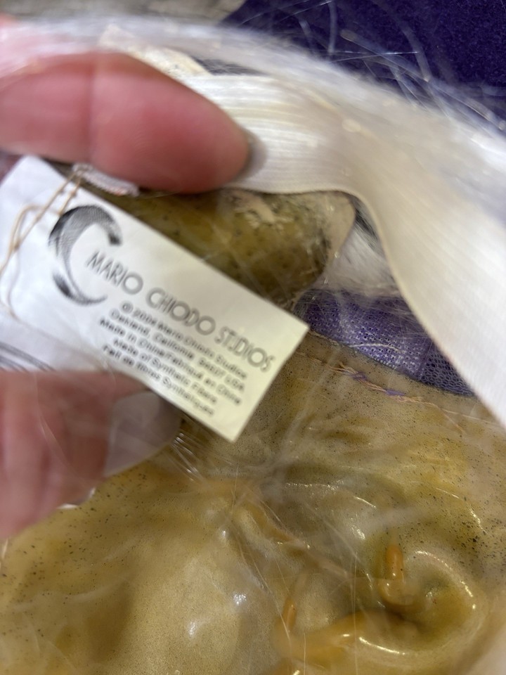 Wizard Merlin Halloween Mask Long White Beard Mario Chiodo Studios ...