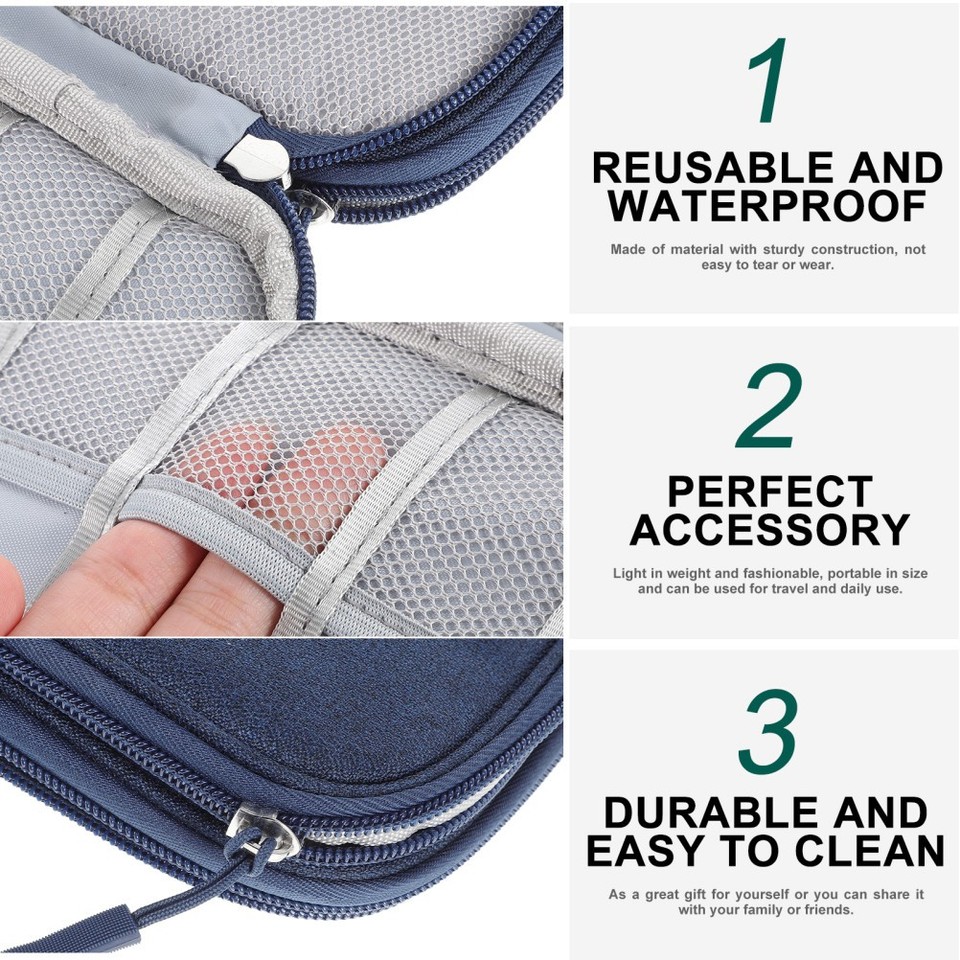 Electronic Storage Bag Outdoor Accessories Pouch Travel Storage ...