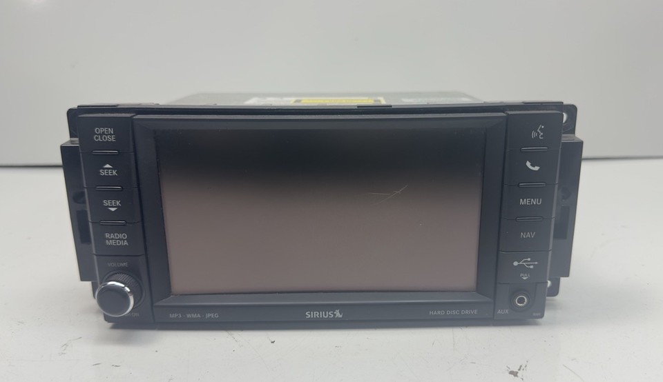Jeep Chrysler Dodge #06-07-12 GPS Navigation Radio CD MP3 Aux RHR Oem ...