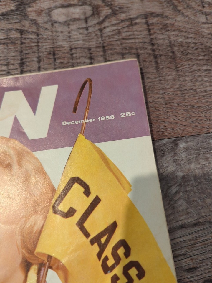 1958 DECEMBER TEEN MAGAZINE - SANDRA DEE FRONT COVER - GREAT STARS - L ...