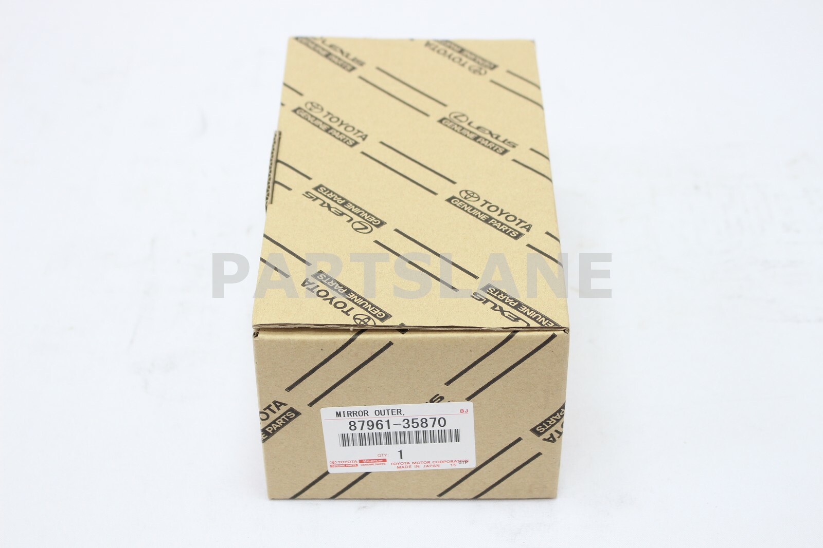 TOYOTA GENUINE FJ CURISER OEM OUTER (LH) SIDE REAR VIEW MIRROR GLASS ...