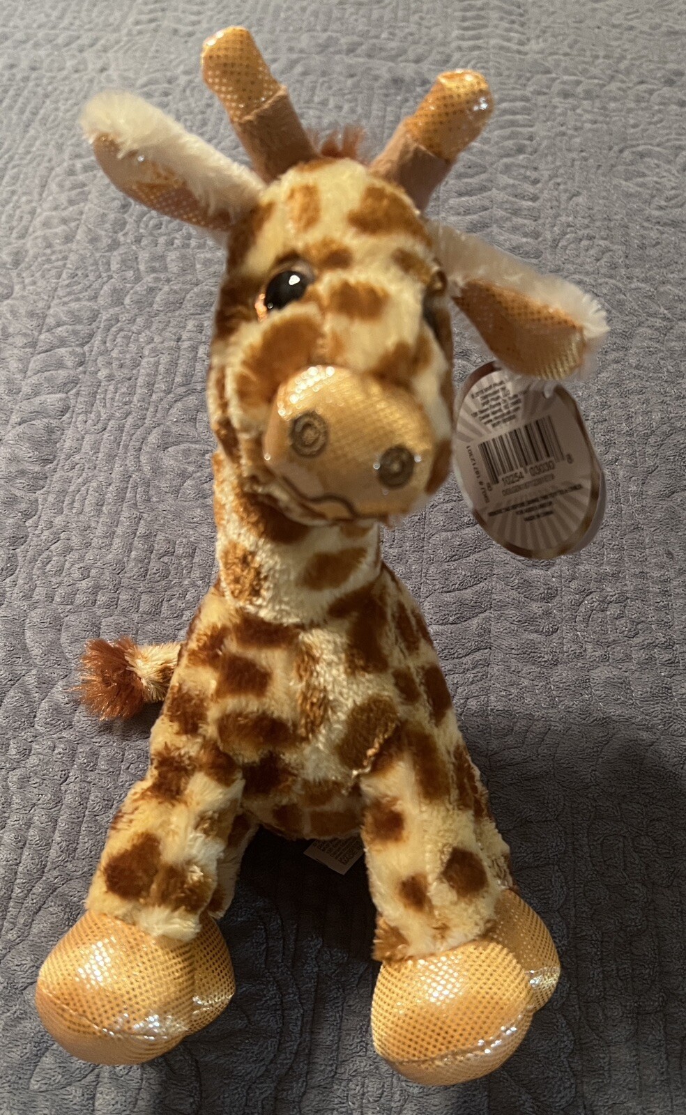 Winkeez Plush Andrew the Giraffe 2019 7" Stuffed Animal Shining Brown ...