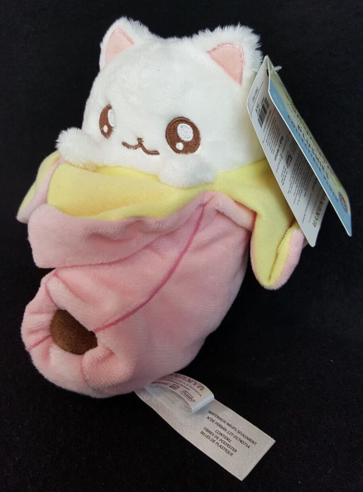 Funko Bananya 7" Plush Banana Cat Baby Bananya Japan Anime Character ...