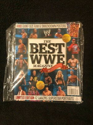 THE BEST OF WWE MAGAZINE 42 PORTRAITS AUGUST 2011 NICE GRADE m921 | eBay