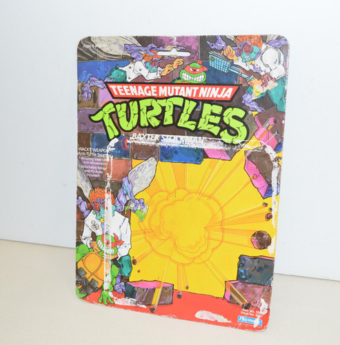 Vintage TMNT BAXTER STOCKMAN Card Back With File Card 1989 Ninja ...