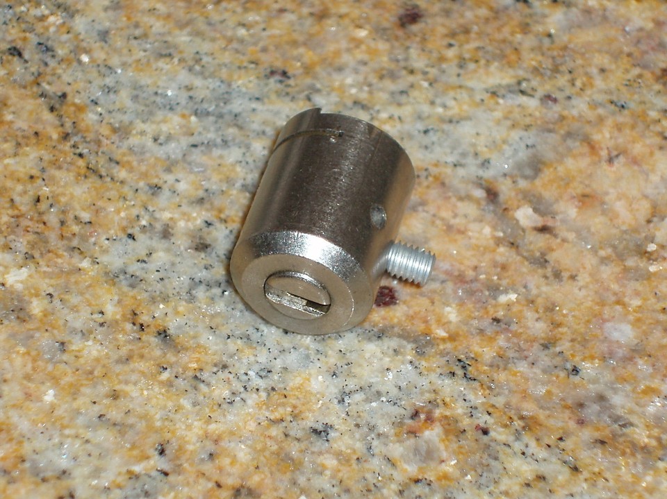 Ford 1932-36 column drop ignition lock cylinder set screw kit/ Hurd key ...