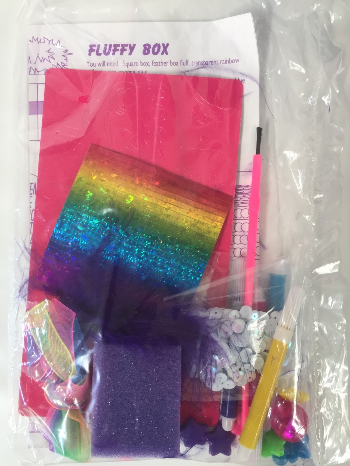 Lisa Frank Craft Kit Vintage Forever Treasures Keepsake Frame Box Set ...