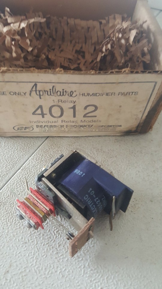 Aprilaire 4012 Humidifier Relay | eBay