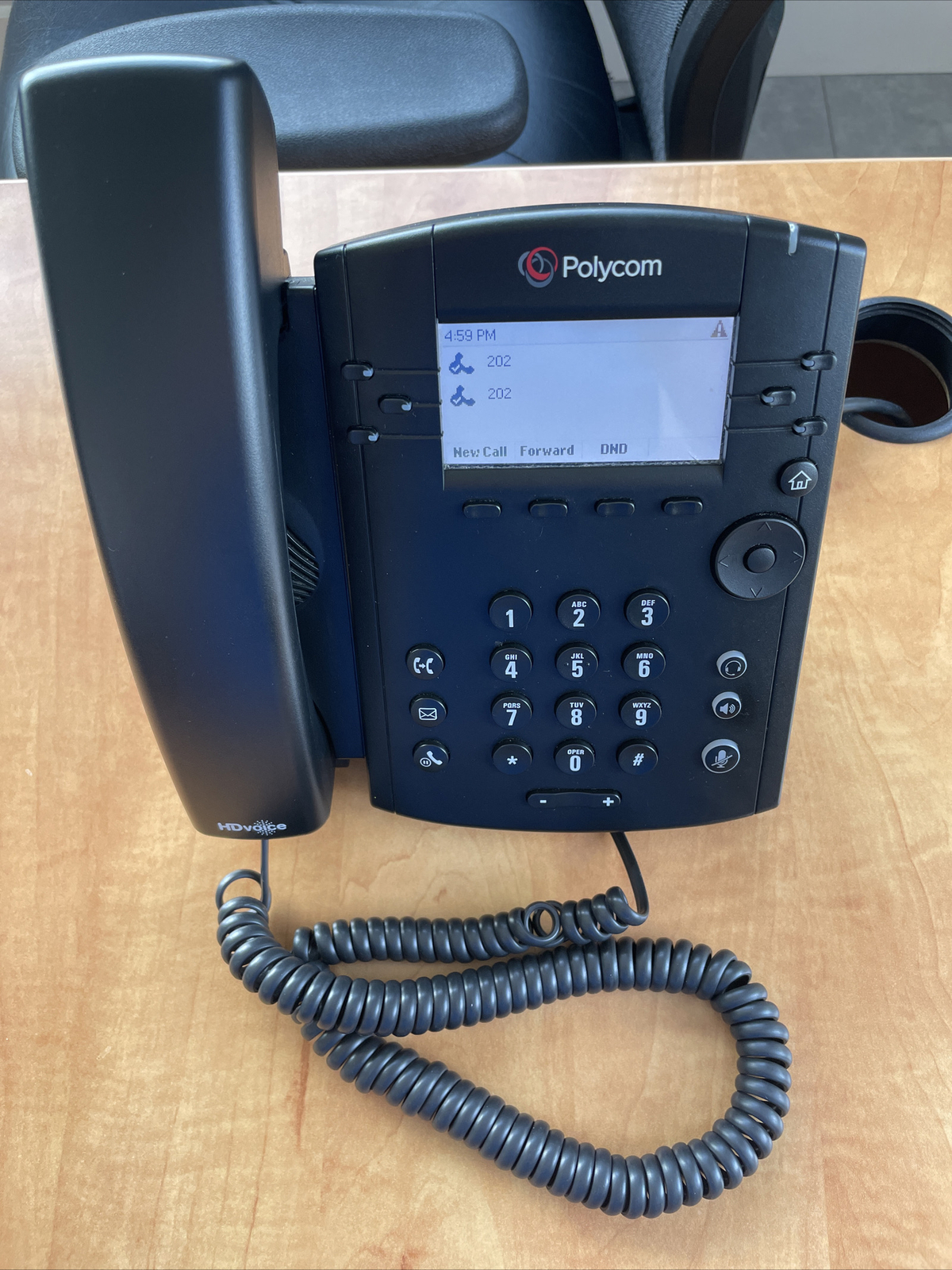 Used Polycom VVX 300 VoIP 6 Line Business Media Phone - Black - Grade A ...