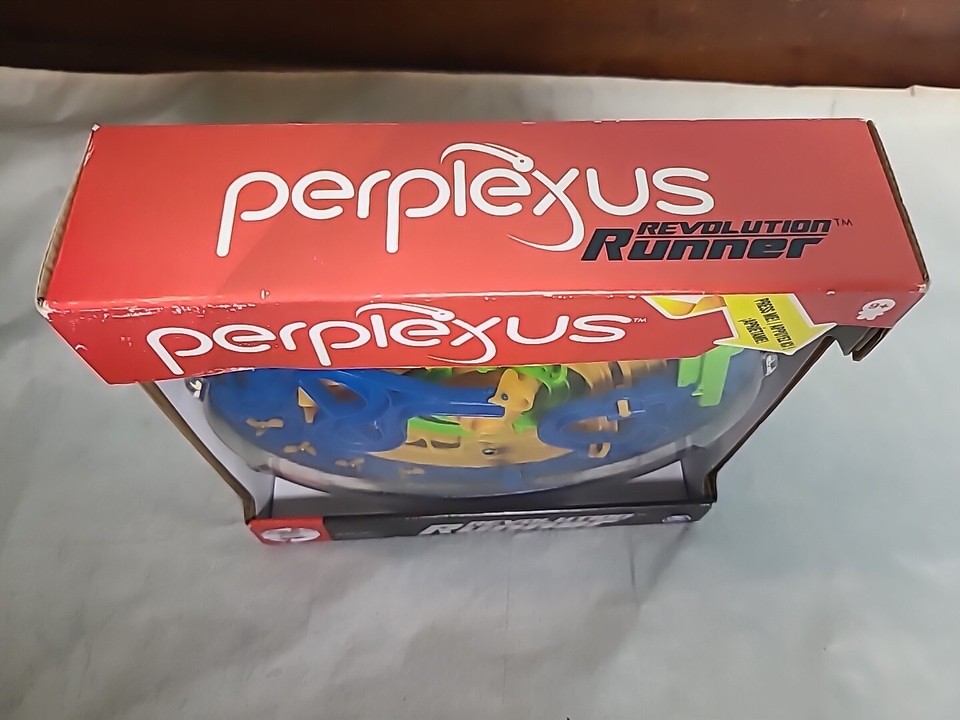 Perplexus Revolution Runner Maze Game Spin Master Sealed-Tested and ...