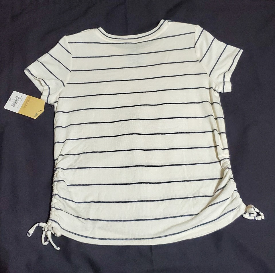 Thereabouts - Little girls Adaptive sz 14 striped shirt - BRAND NEW W ...