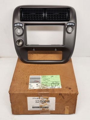 NEW 01 02 Ford Explorer Sport Trac 4X4 Radio Bezel Panel Gray 2L2Z ...