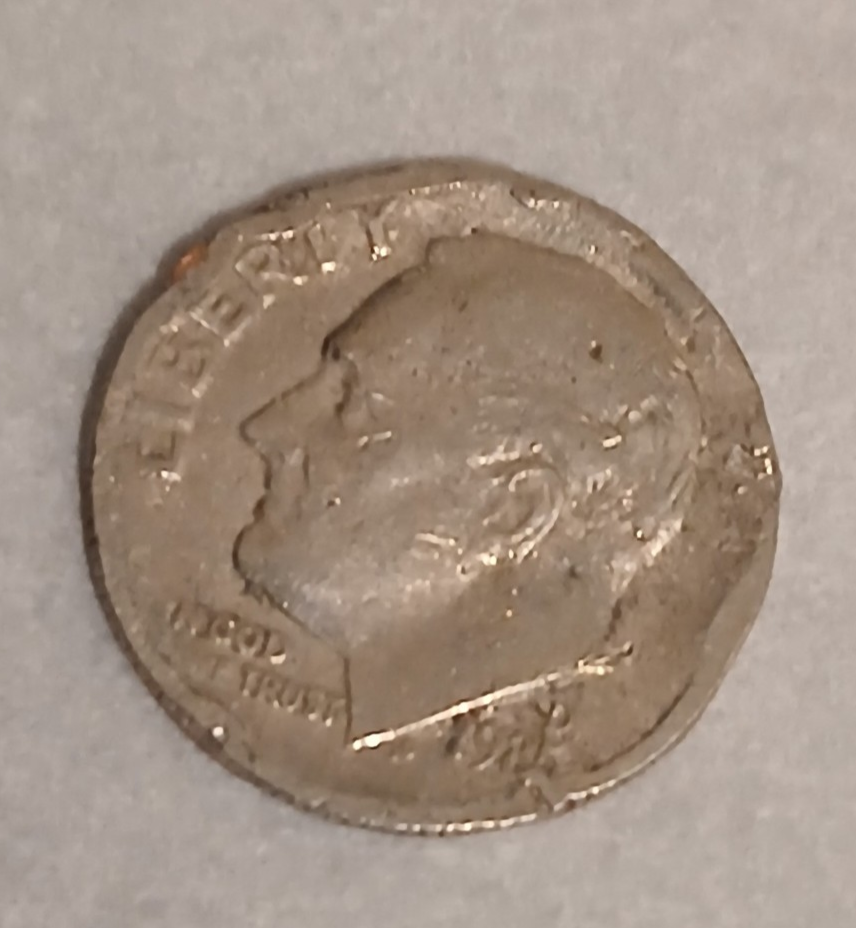 1985 Dime 10C Error Coin Major Strike Planchet Error PSD Dime | eBay