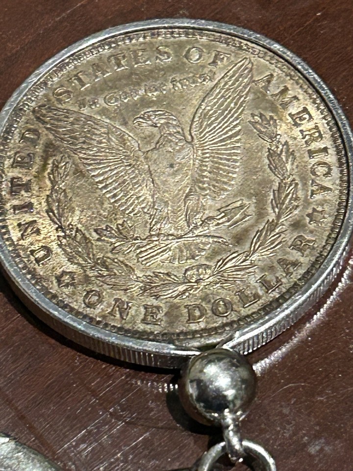 1921 Morgan Silver Dollar 90% Silver Key Ring | eBay