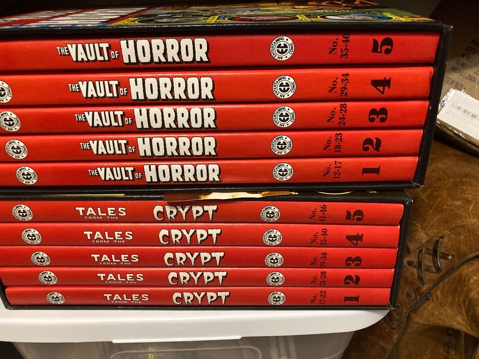 20-Volume Set of Rare Out-of-Print EC Comics Hardcover Russ Cochran ...