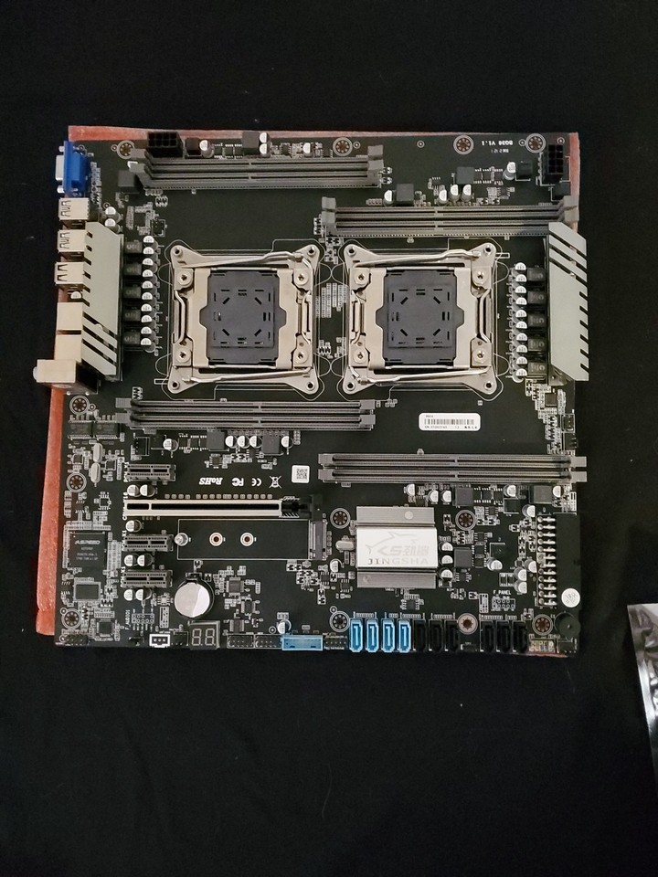 Jingsha X99 Dual Socket Motherboard LGA2011 DDR4 ATX Gaming Motherboard ...
