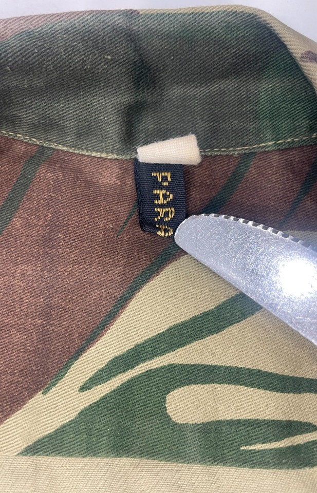 1970's Rhodesian Army '2nd Pattern Brushstroke' Camouflage Long-Sleeve ...