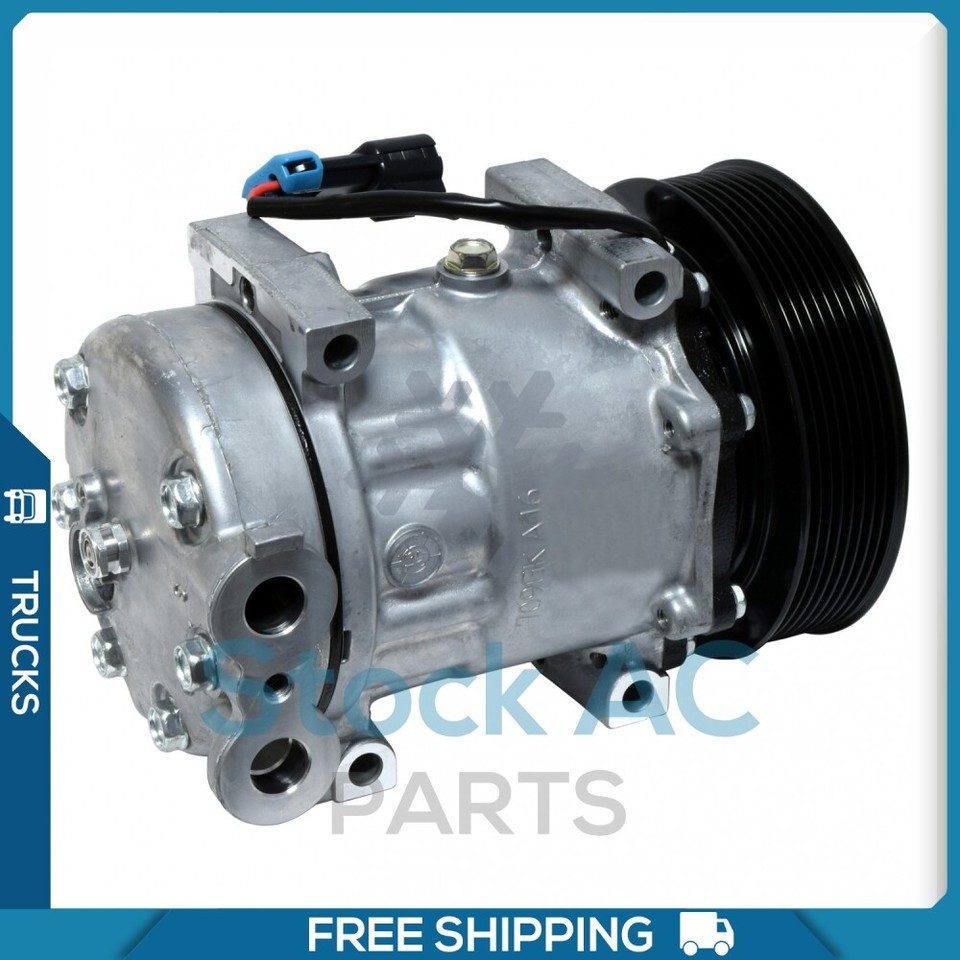 New A/C Compressor for Freightliner Cascadia, DD13, DD15, ISX.. | eBay