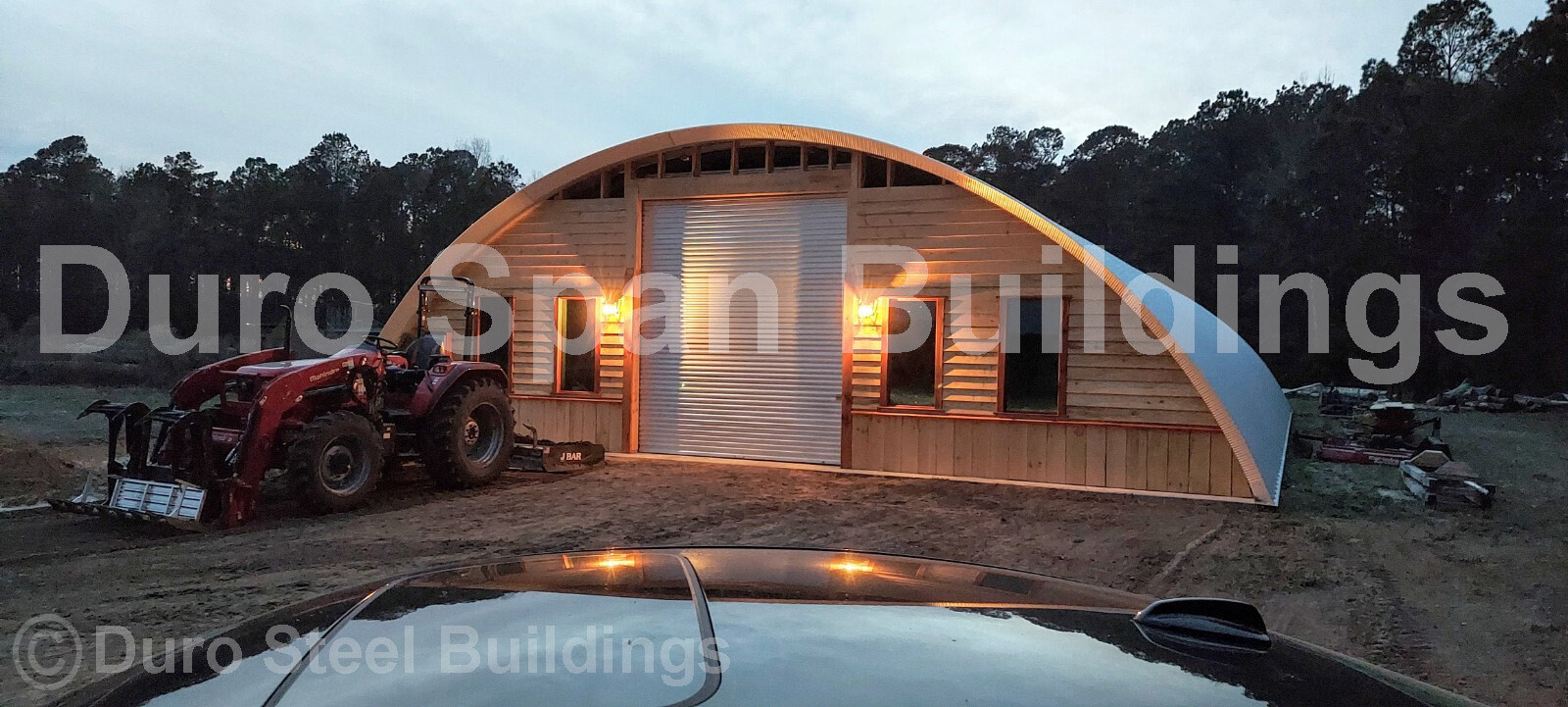 DuroSPAN Steel 51'x50'x17' Metal Quonset DIY Home Building Kits Open ...