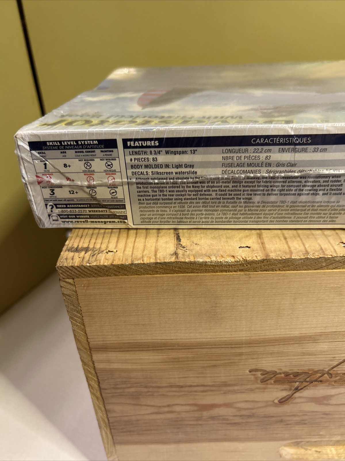 NEW Revell TBD-1 Devastator Model Kit 1:48 Scale #85-6875 | eBay