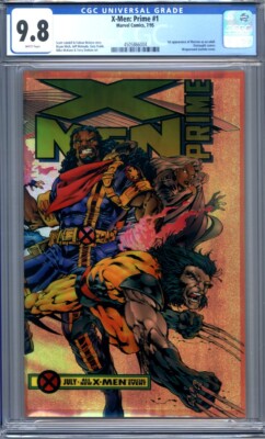 X-Men: Prime #1 CGC 9.8 Marvel Comics 1995 Chromium Cover 1st ...