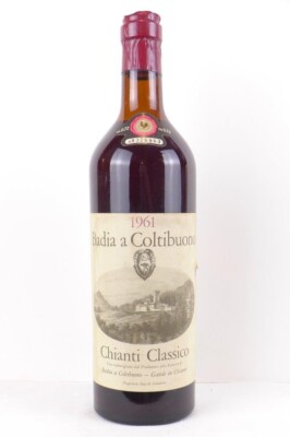 chianti classico badia a coltibuono rouge 1961 - toscane Italie | eBay