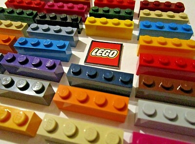 LEGO 1x4 BRICKS (Packs of 8 Bricks) Choose Your Colour - NEW Design ID ...