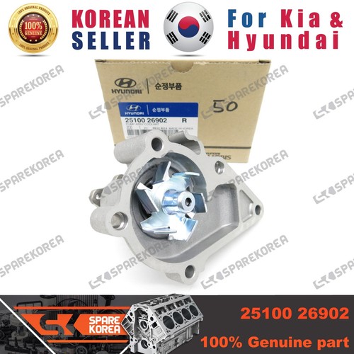 Genuine/OEM 2510026902 PUMP ASSY-COOLANT for Hyundai Avante XD (Elentra ...