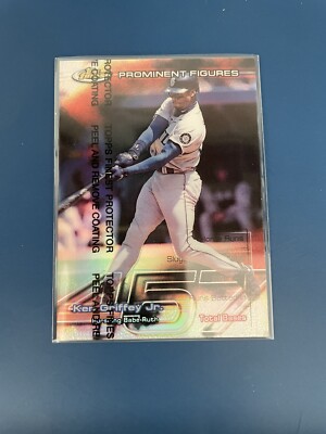 KEN GRIFFEY JR 1999 TOPPS FINEST #44 PROMINENT FIGURES REFRACTOR | eBay