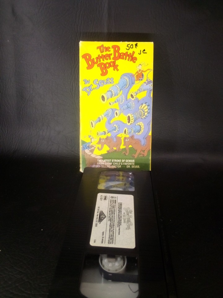 VHS Dr Seuss - The Butter Battle Book (VHS, 1990, Slipsleeve ...