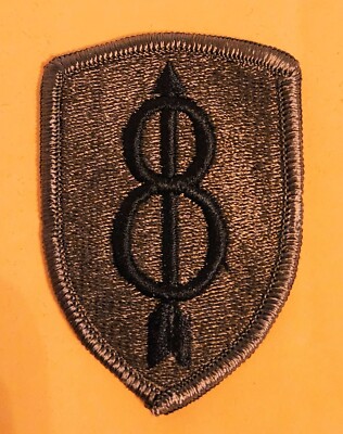 US ARMY 8TH INFANTRY DIVISION PATHFINDER FOLIAGE GREEN USGI PATCH! | eBay
