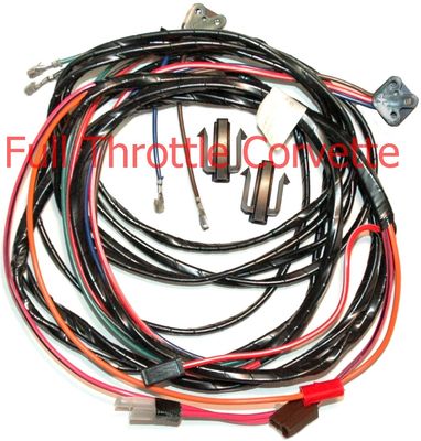 US MADE Late 1976 Corvette Wiring Harness Power Window Built After 11 ...