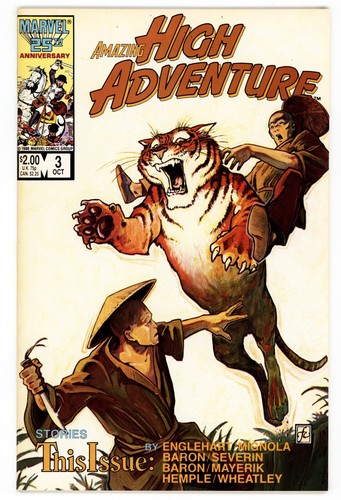 Amazing High Adventure #3 NM- 9.2 1986 Frank Cirocco Cover | eBay