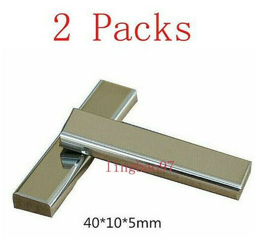 2PC Spark Wire Cut EDM SAD-010 Carbide Power Feed Contact 40x10x5mm ...