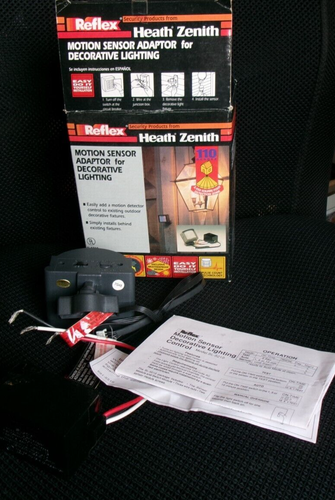 New Heath Zenith Reflex Motion Sensor Decorative Lighting Control SL-5210 NOS SO | eBay