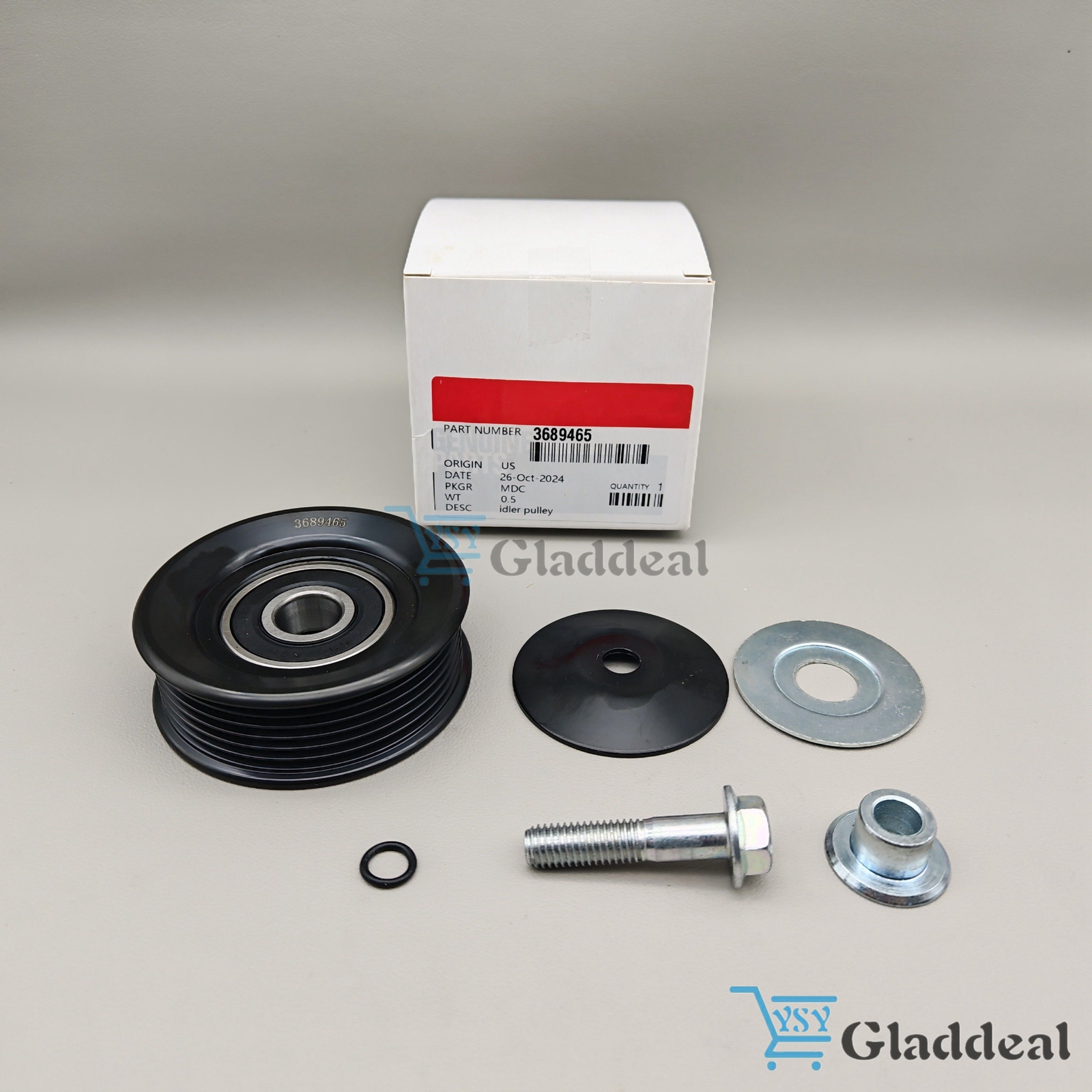 New Accessory Belt Idler Pulley For Cummins ISX15 Engines 3689465 | eBay