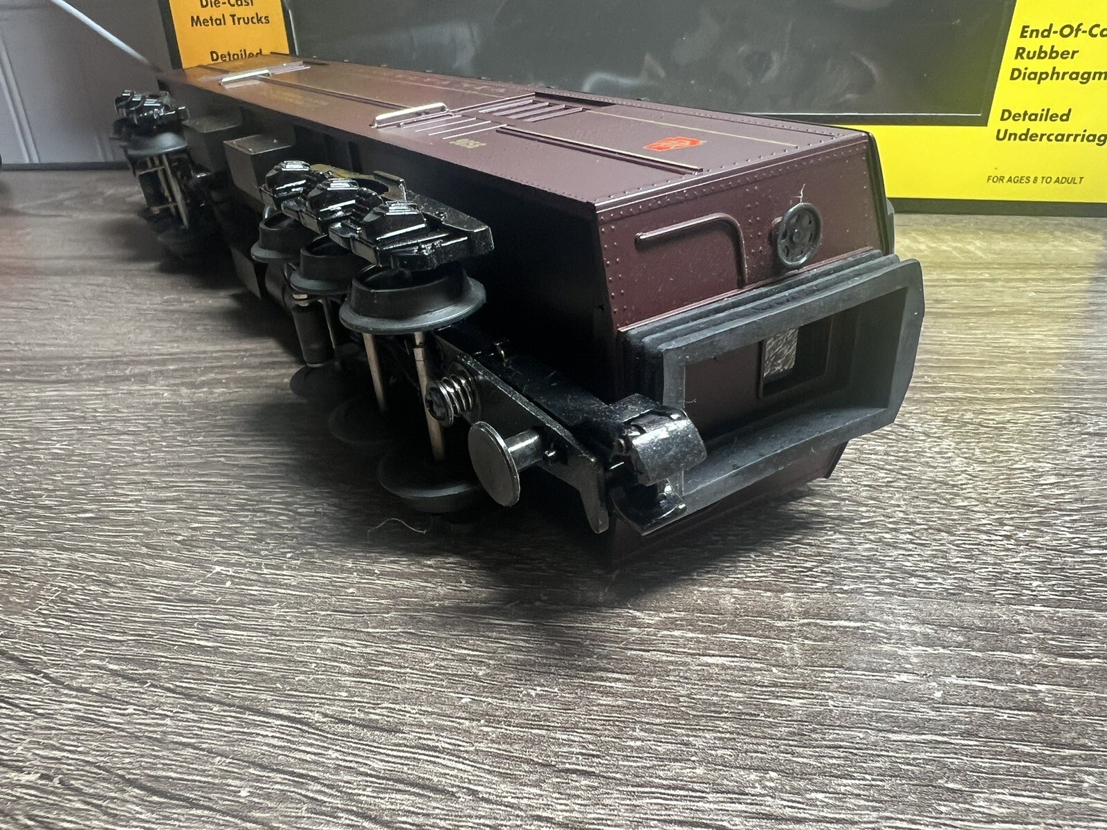 MTH Rail King Pennsylvania Madison Passenger Observation Car 0-27 Gauge ...