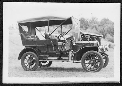 1908 MAXWELL AUTOMOBILE Vintage B&W Photo ca. 1940s Maine Car Show #2 ...