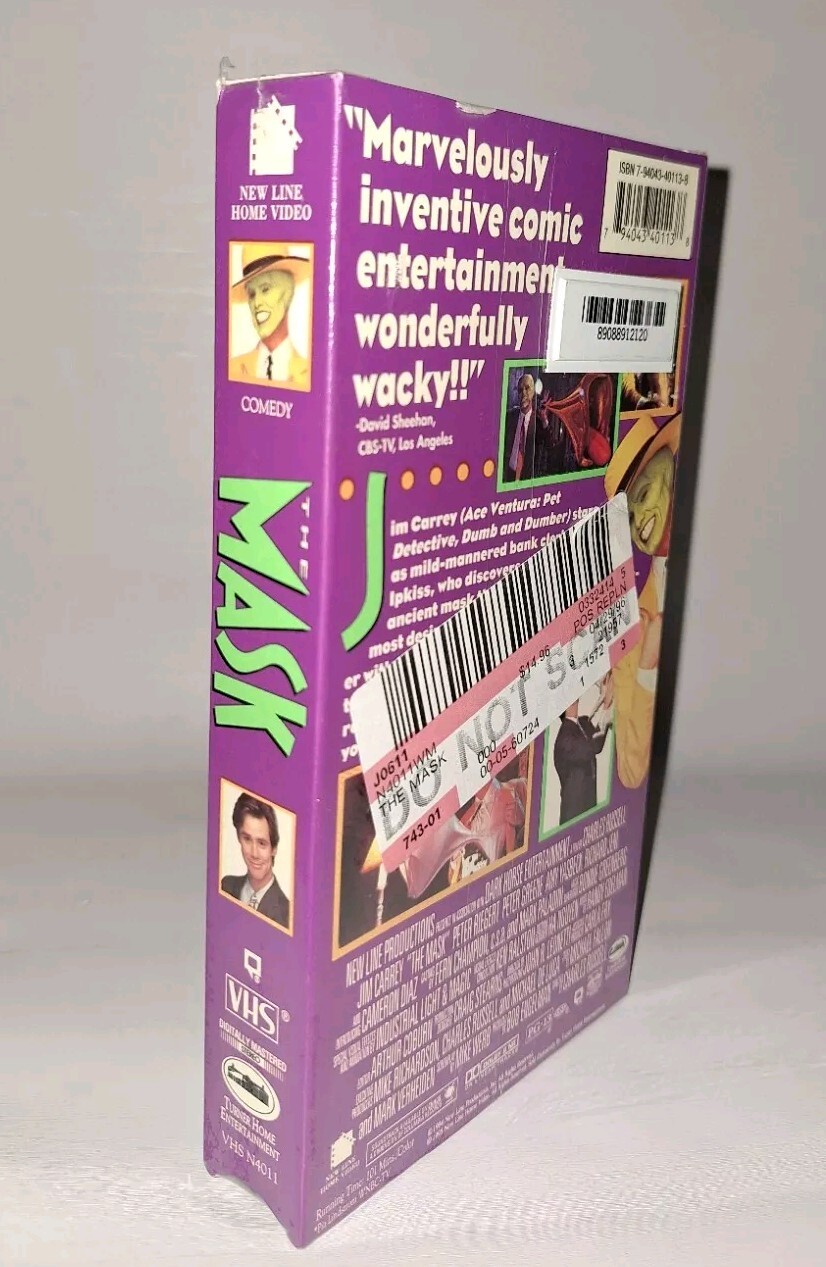 The Mask (VHS, 1995) for sale online | eBay