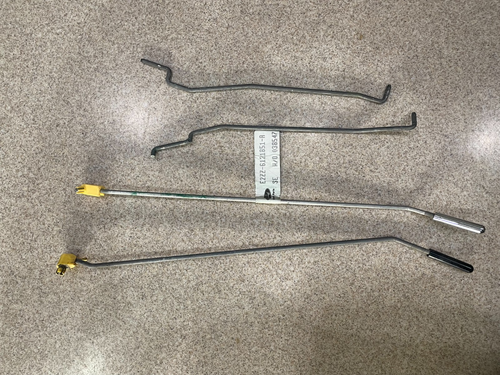 1987 -1993 Ford Mustang Door Control Rods Lock LH RH - 4 Rods Total ...