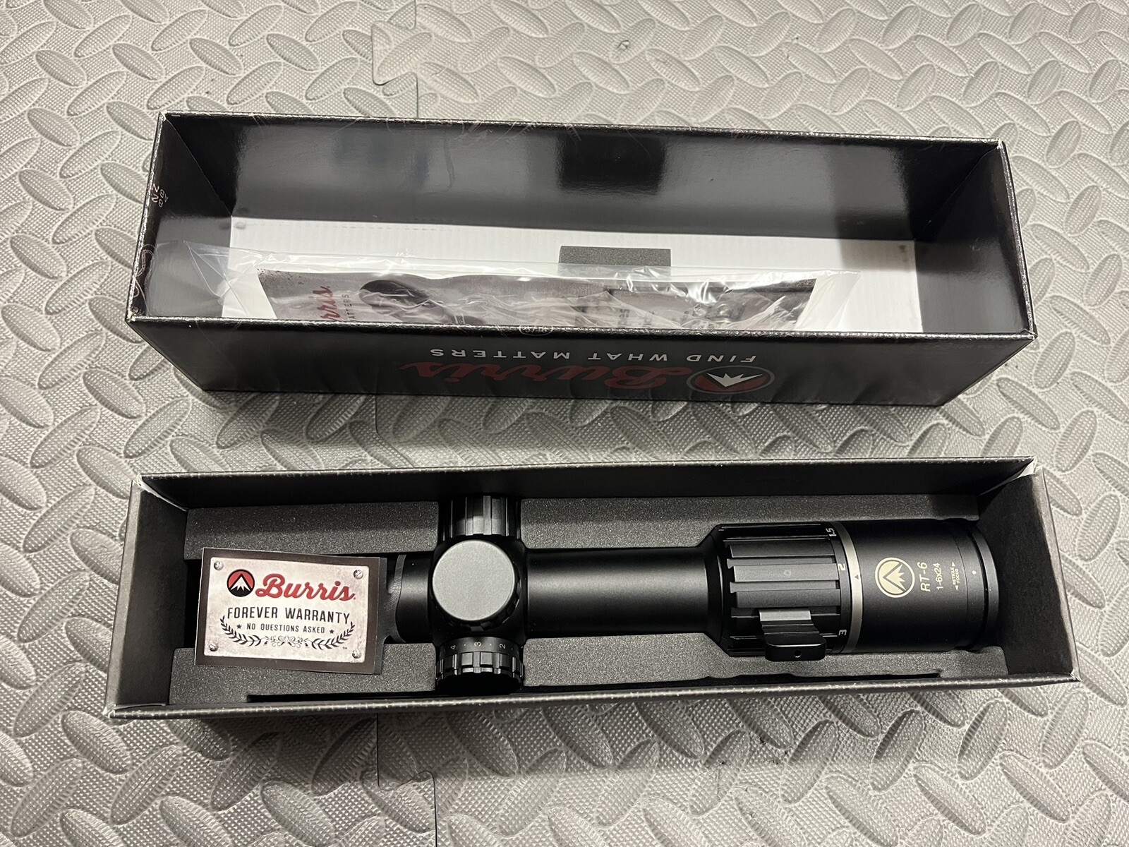 Burris RT-6 1-6x24mm Riflescope - Matte Black for sale online | eBay