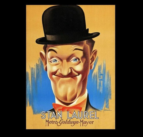 Stan Laurel PHOTO Publicity Portrait Comedy Movie Duo Laurel and Hardy ...