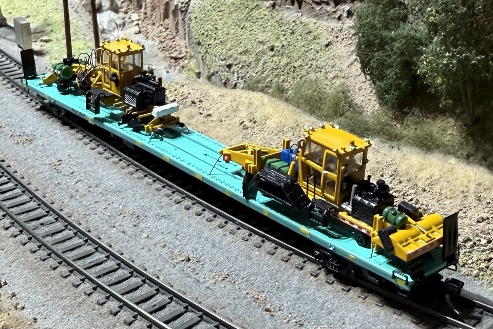 N Scale Maintenance Of Way MOW Custom Built/Painted UP Union Pacific ...