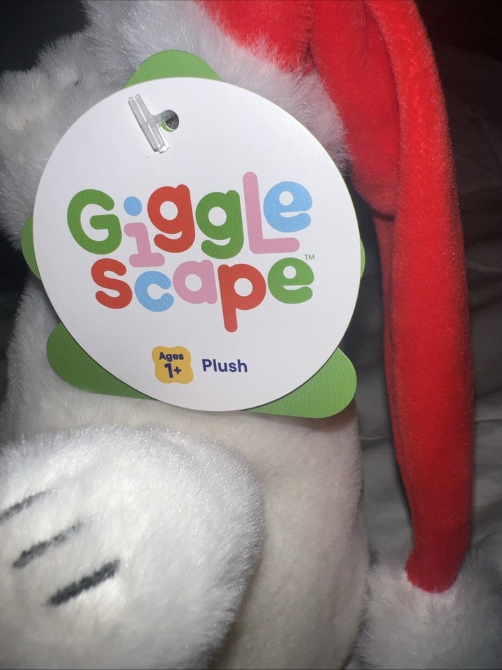 2 NWT Giggle Scape Target Holiday Christmas Polar Bear 9” Plush Duo | eBay