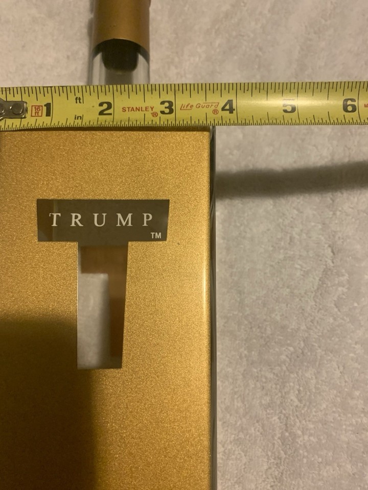 Trump Vodka Empty Bottle - Rare 1.75 Liter Donald J President 45 47 ...